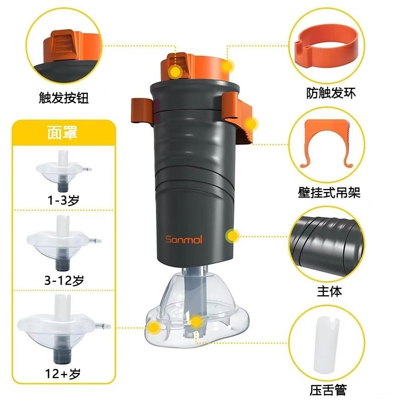 AC-automatic anti-choking instrument, throat negative pressure suction ...