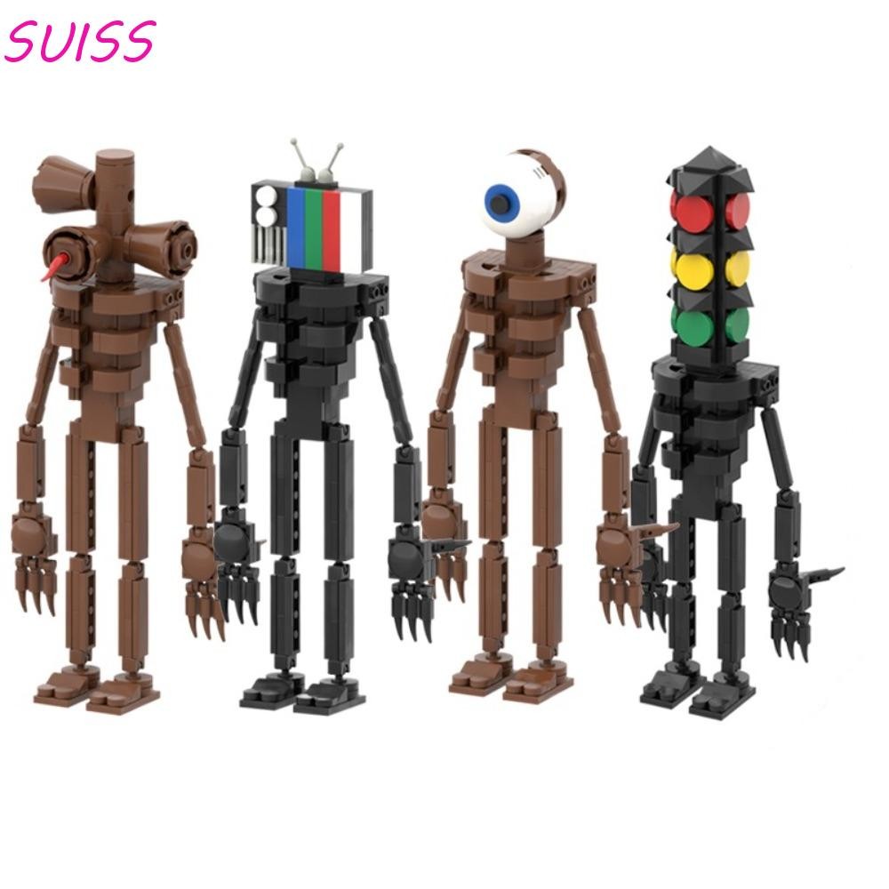 SUISS Siren Head Building Blocks, Trevor Henderson Wiki Game Halloween ...