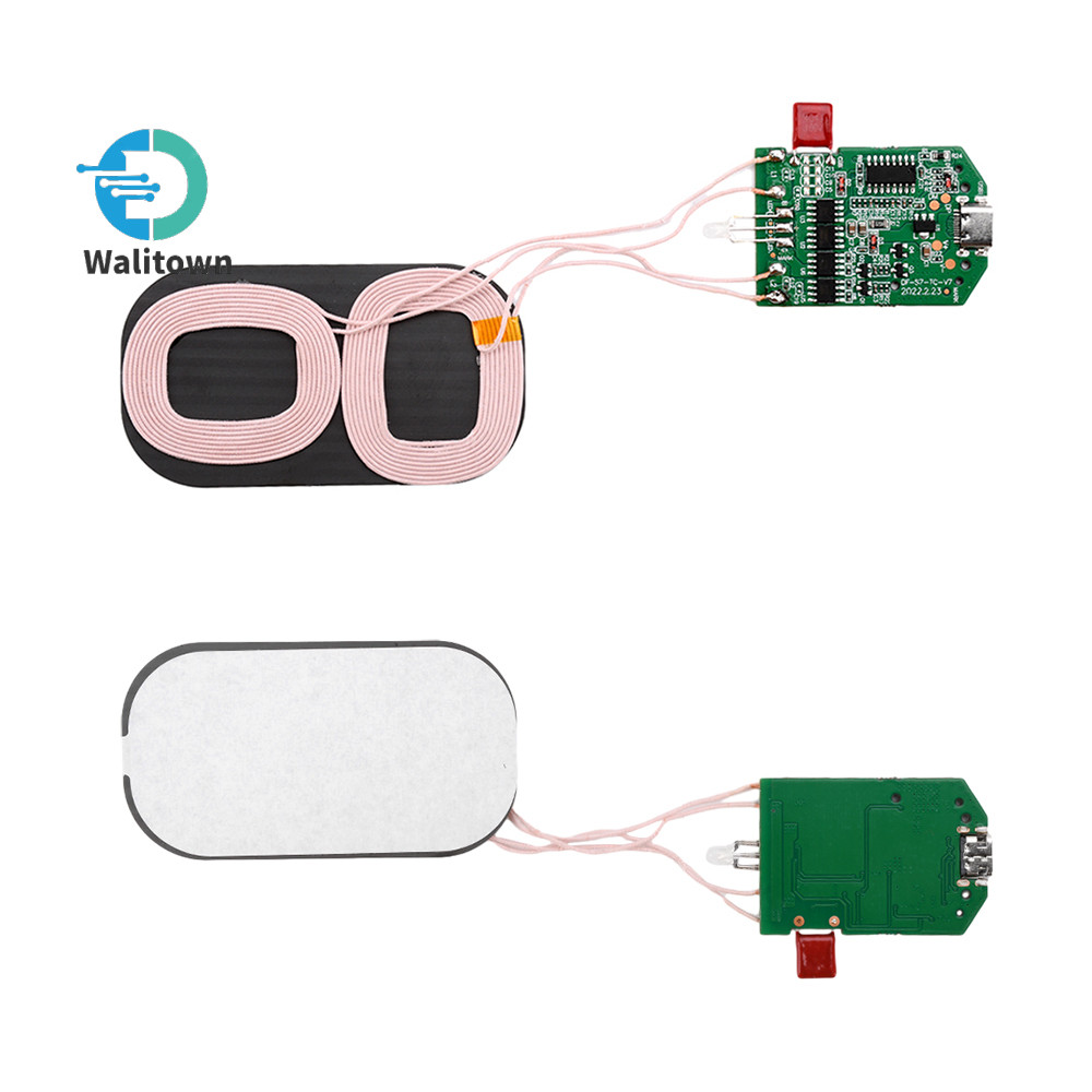 15W Dual Coil Wireless Charging Module Wireless Charger PCBA Multi ...