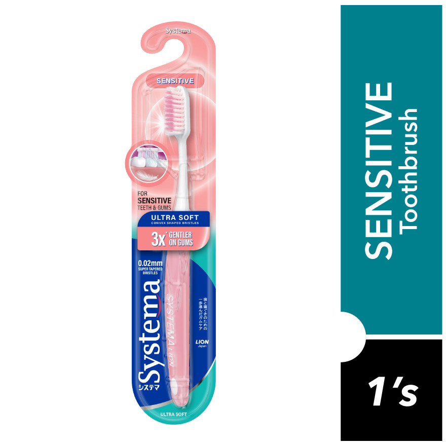 SYSTEMA Sensitive Toothbrush Ultra Soft 1's | Shopee Malaysia