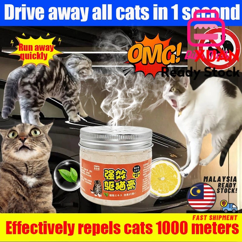 No feral cats in 10 years cat repellent gel Run away at the smell ...
