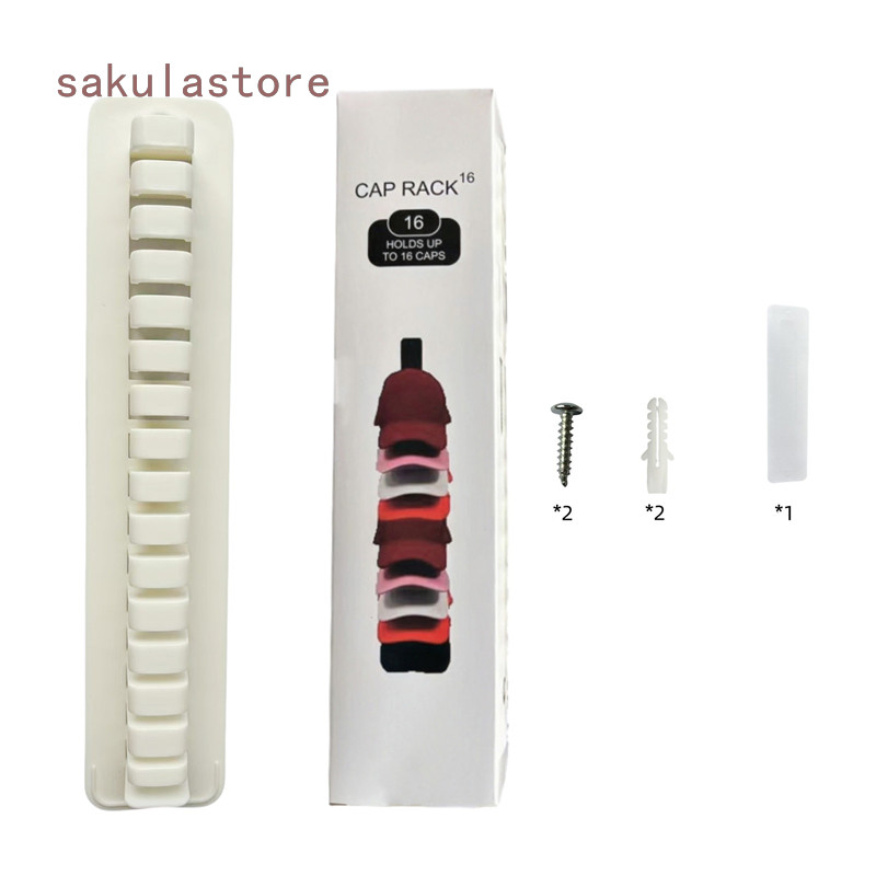 SKL Wall Mounted Hat Hanger Baseball Cap Organizer Hat Rack Hooks ...