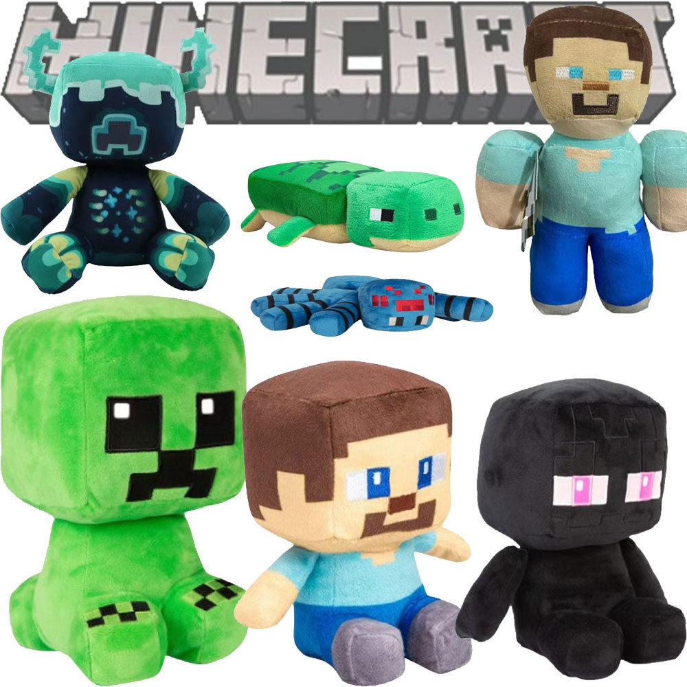 Minecraft Stuffed Plush Toys Creeper Zombie Steve Stuffed Toys Mc Doll ...