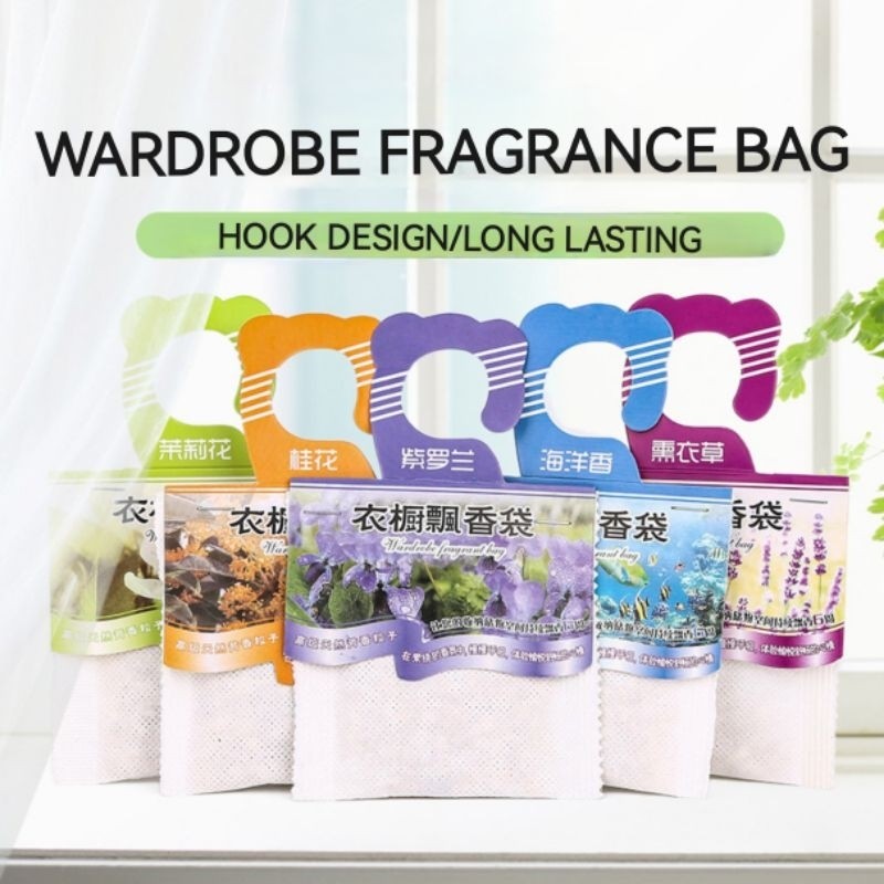 Wardrobe Fragrant Bag Long Lasting Hook Designed Wardrobe Fragrance ...