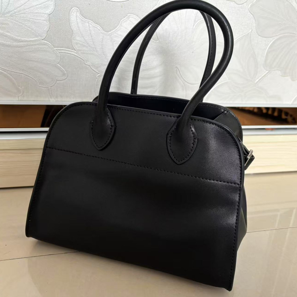 The Row Tote Bag Beg Tangan Kulit Tulen Fesyen Retro Beg Bahu Beg ...