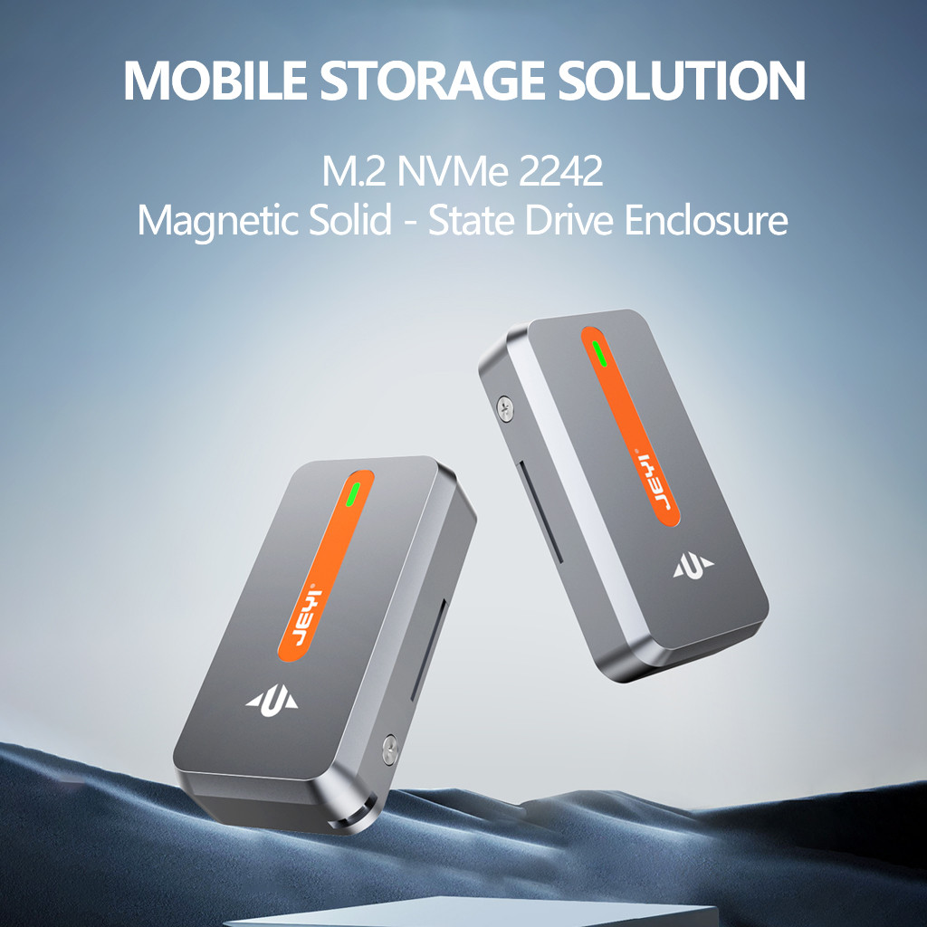 Magnetic M.2 2242 for NVMe SSD Enclosure with AC Data Cable 10Gbps USB ...