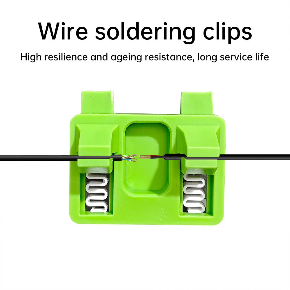 Pcbfun ABS Solder Line Fixture, White Green Fixture Heat Resistant ...