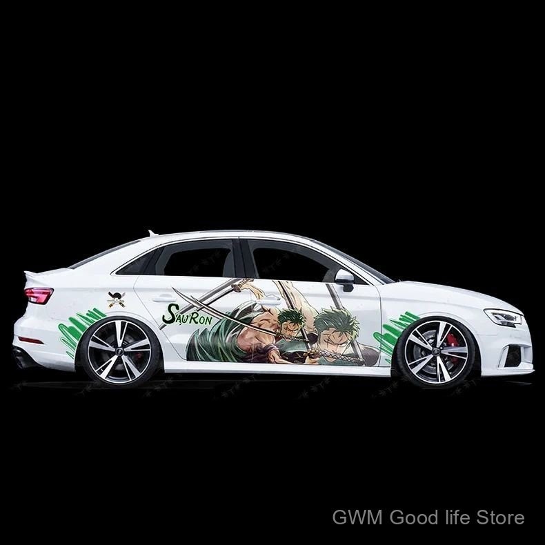 One Piece Car Stickers Zoro Stickers Luffy Ace Stickers Empress Car ...