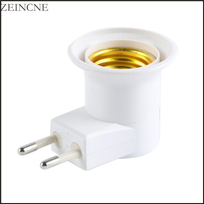 Zein LED Lamp Screw Base White E-27 Base Lamp Holder Screw Bulb Holder ...