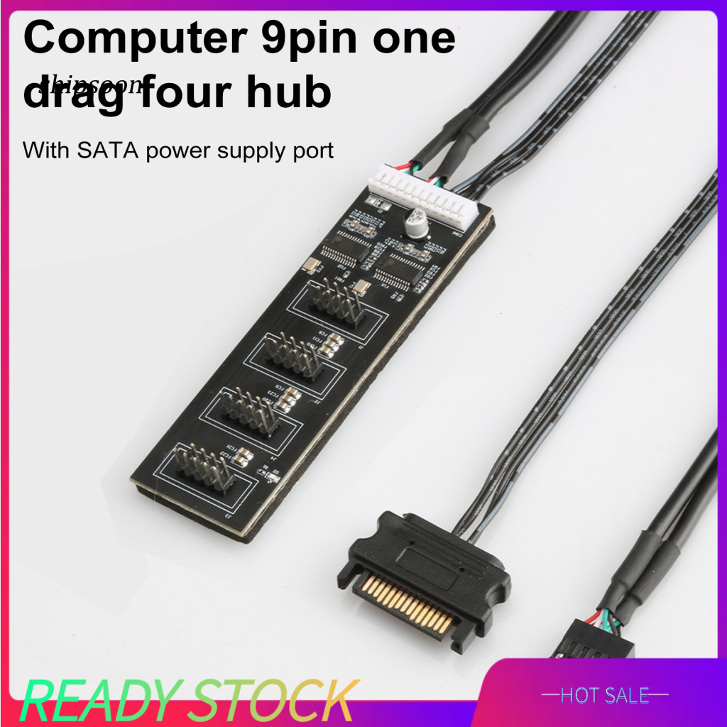 SN Motherboard Splitter Cable Usb Header Cable Usb 2.0 Header Splitter ...