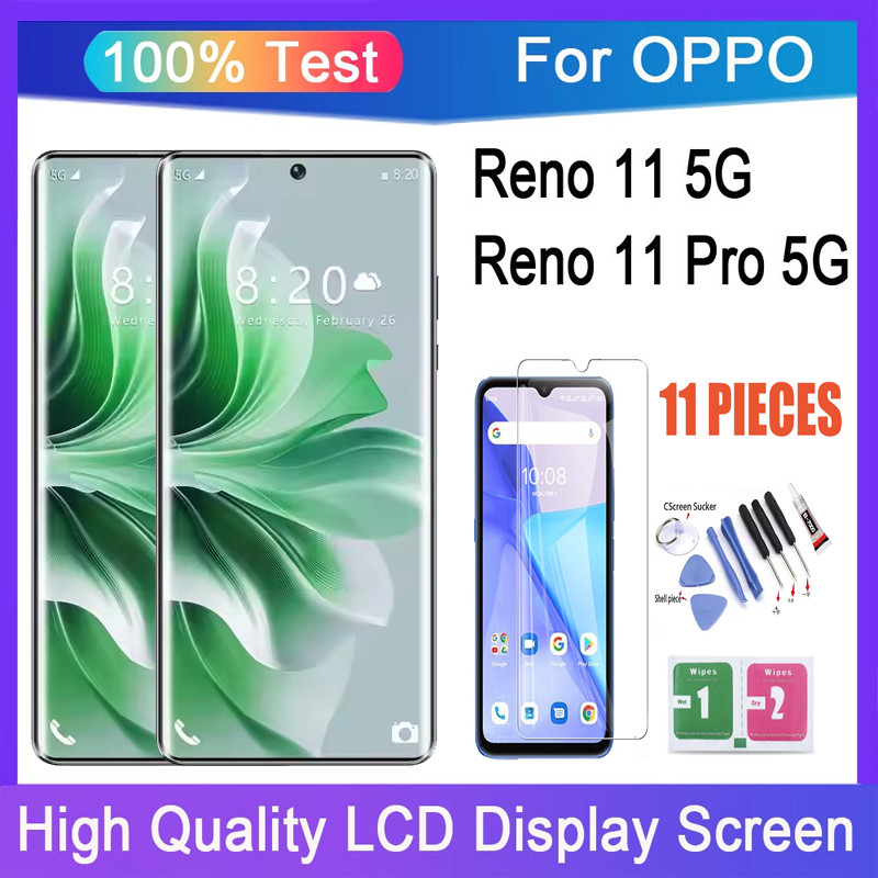 Original AMOLED OPPO Reno 11 5G Reno 11 Pro 5G LCD Display Touch Screen Replacement | Shopee ...