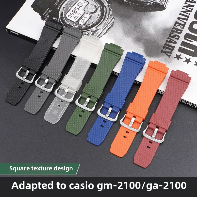 16mm Resin Strap for Casio GM-2100 Watch Band G-SHOCK Accessories ...