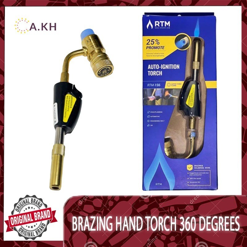 New Arrival Brazing Hand Torch 360 degrees RTM 1S6 WELDING TORCH KIT ...