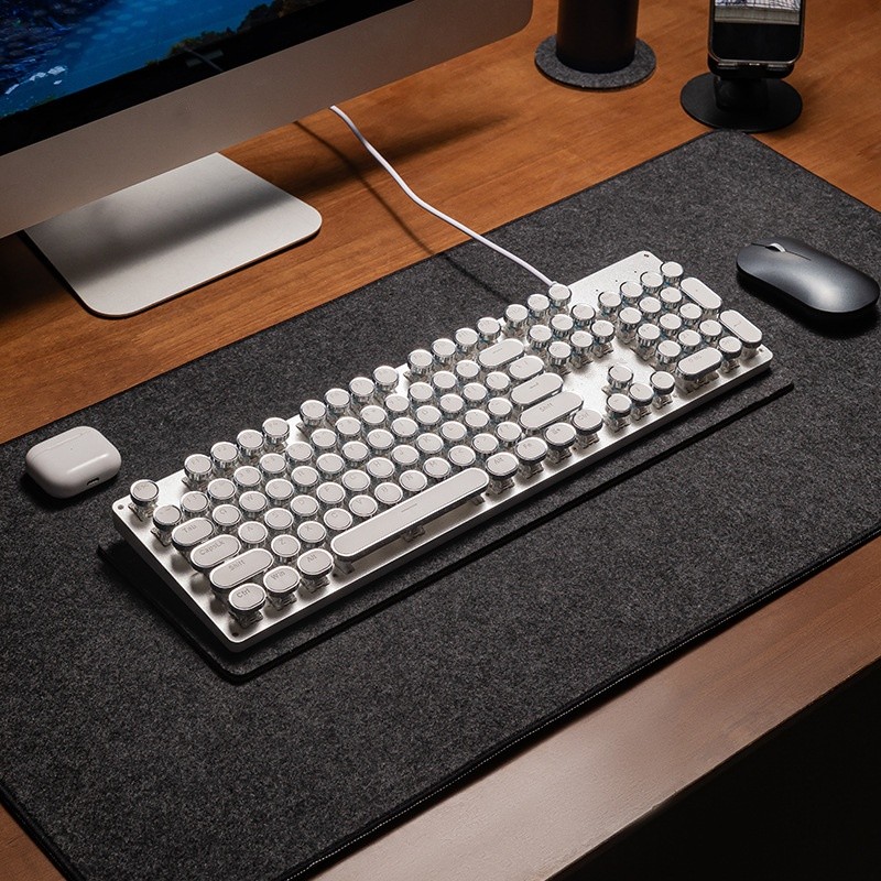 Cork Felt Large Mouse Pad Desk Keyboard Pad 30X60 30X70 40X80 40X90cm ...