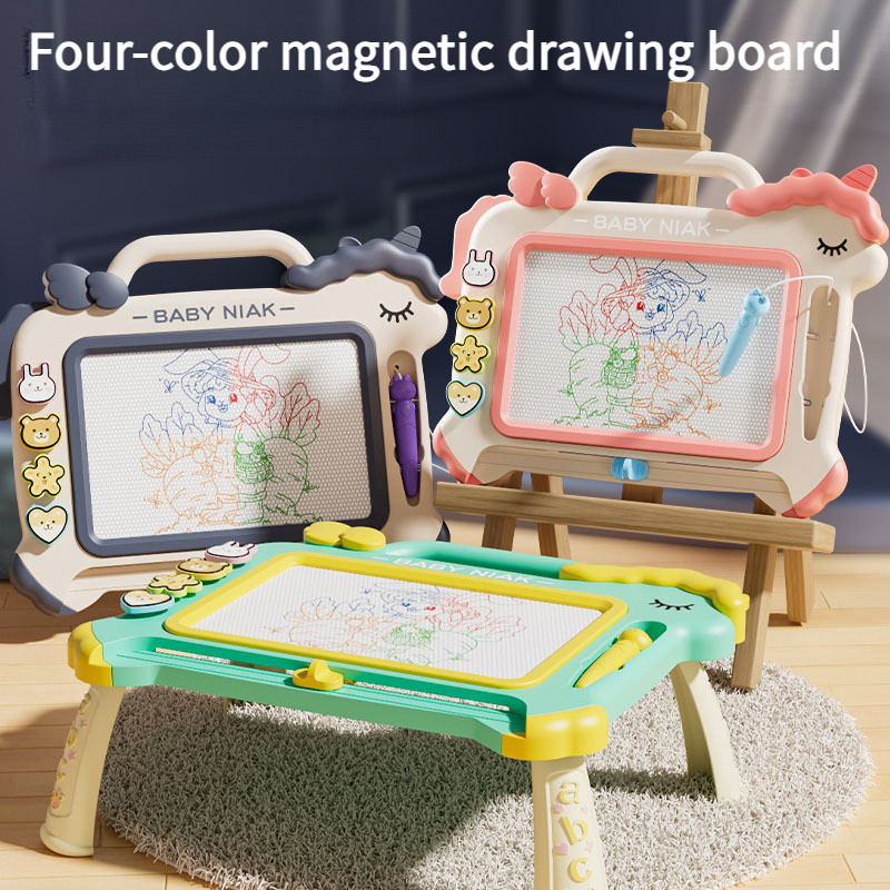 Children Drawing Board Magnetic Baby Drawing Board Desk Baby Color ...