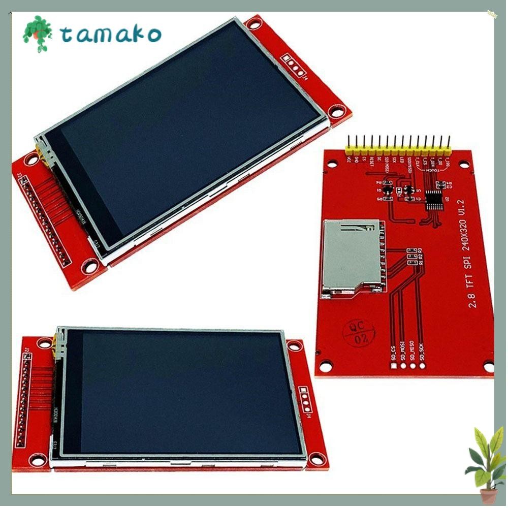 TAMAKO 2.8" SPI TFT, ILI9341 5V/3.3V LCD Display Touch Panel, High Frequency with PCB STM32 LCD ...