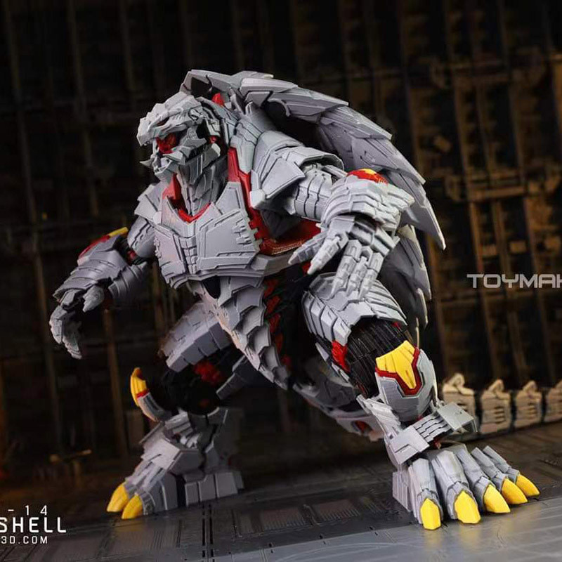 Hot sale3D Printing Machinery Camera Iron Shell Iron Armor Godzilla ...