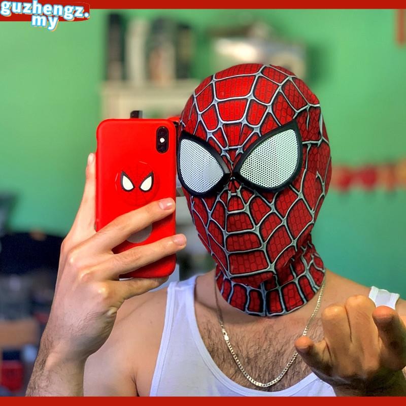 Adult Kids Spiderman Masks Superhero Cosplay Costumes Headgear Mask ...