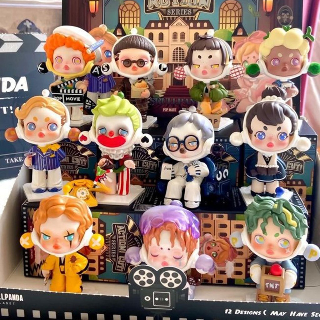 POP MART - SKULLPANDA ACTION CUT SERIES BLIND BOX Random 1 Box ...