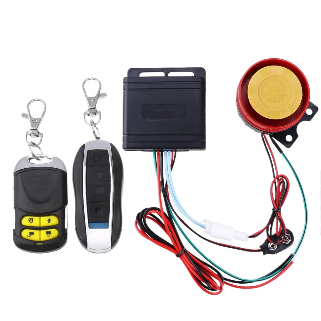 Alarm System Remote Control Engine Start Motorcycle Security Control ...
