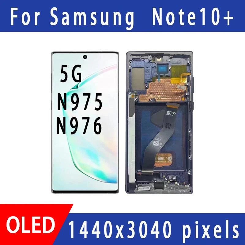 NEW OLED For Samsung Galaxy note10+ Screen plus N975 N975F N9750 ...