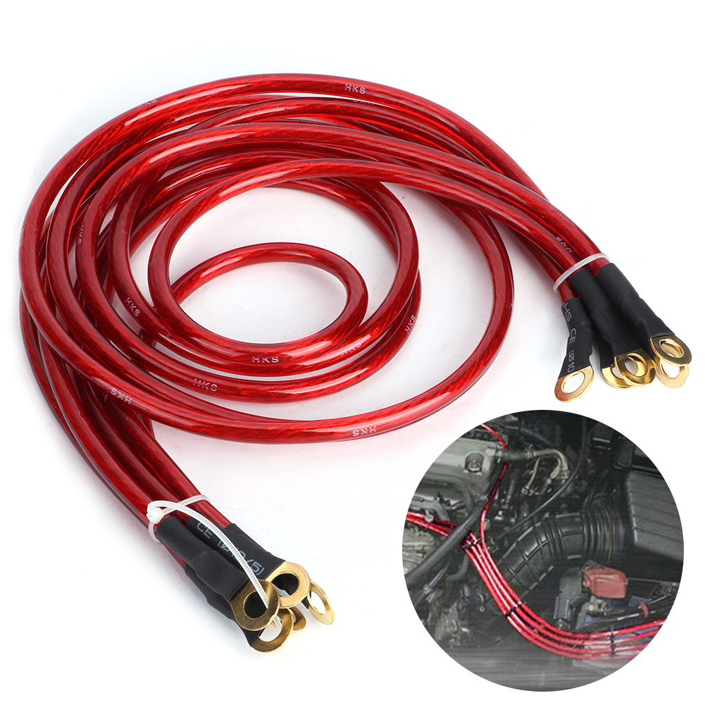 Thooth Universal 5-Point Car Grounding Wire Strengthened Ground Cable ...