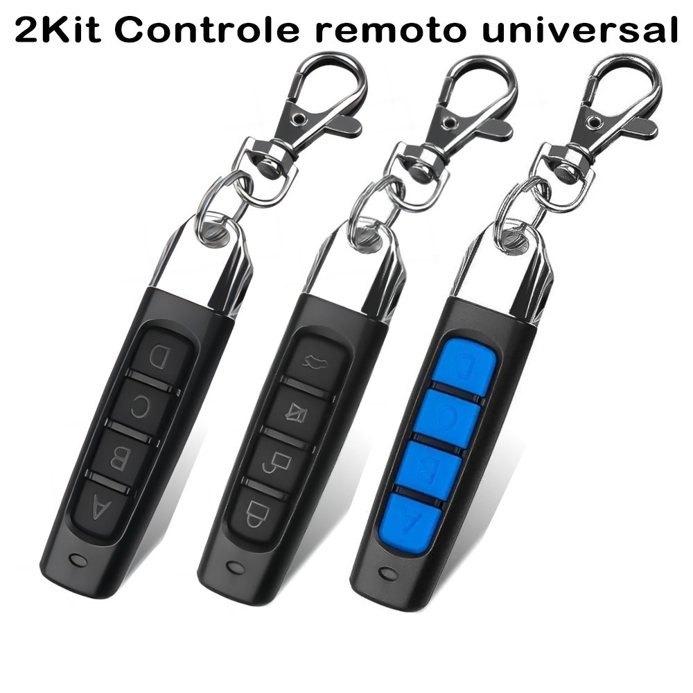 Kit 2 Remote Control for alarms electronic gates door auto garage door ...