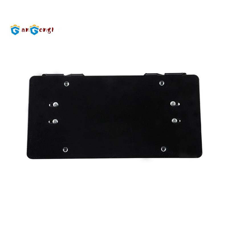 Off-Road Flip License Plate Mounting Frame Automatic Winch Roller ...