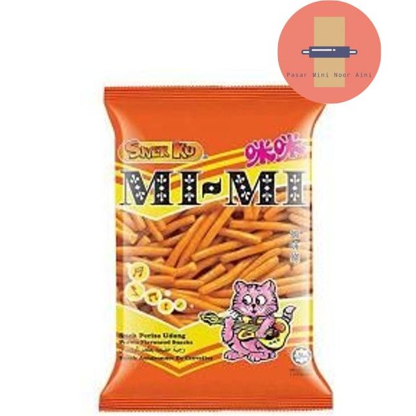 Snek Ku Snack mi-mi Prawn Flavoured 80g | Shopee Malaysia