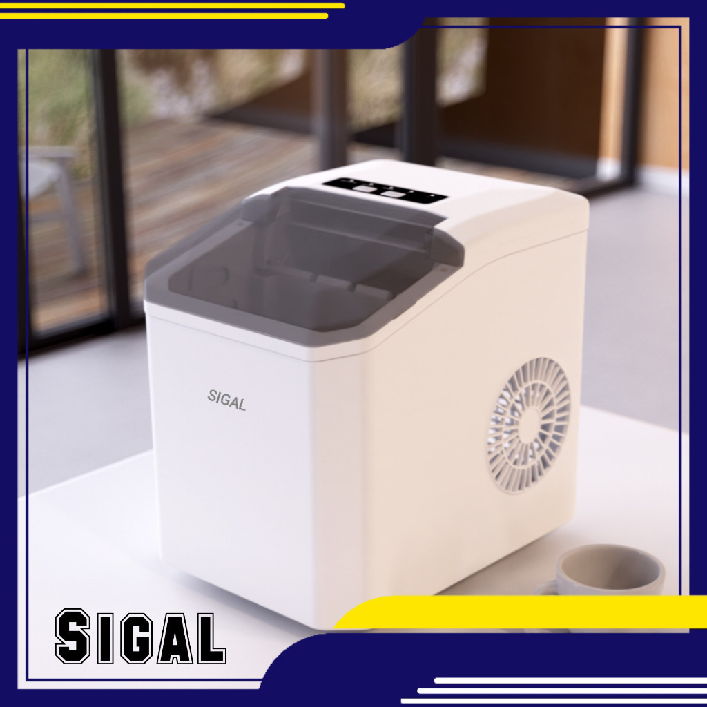 Ice Machine Automatic Mini Portable Electric Ice Cube Maker Coffee Ice ...