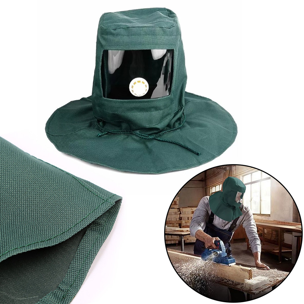 New Sandblasting Face Protection Tool Sandblasting Hood Sand Blasting ...
