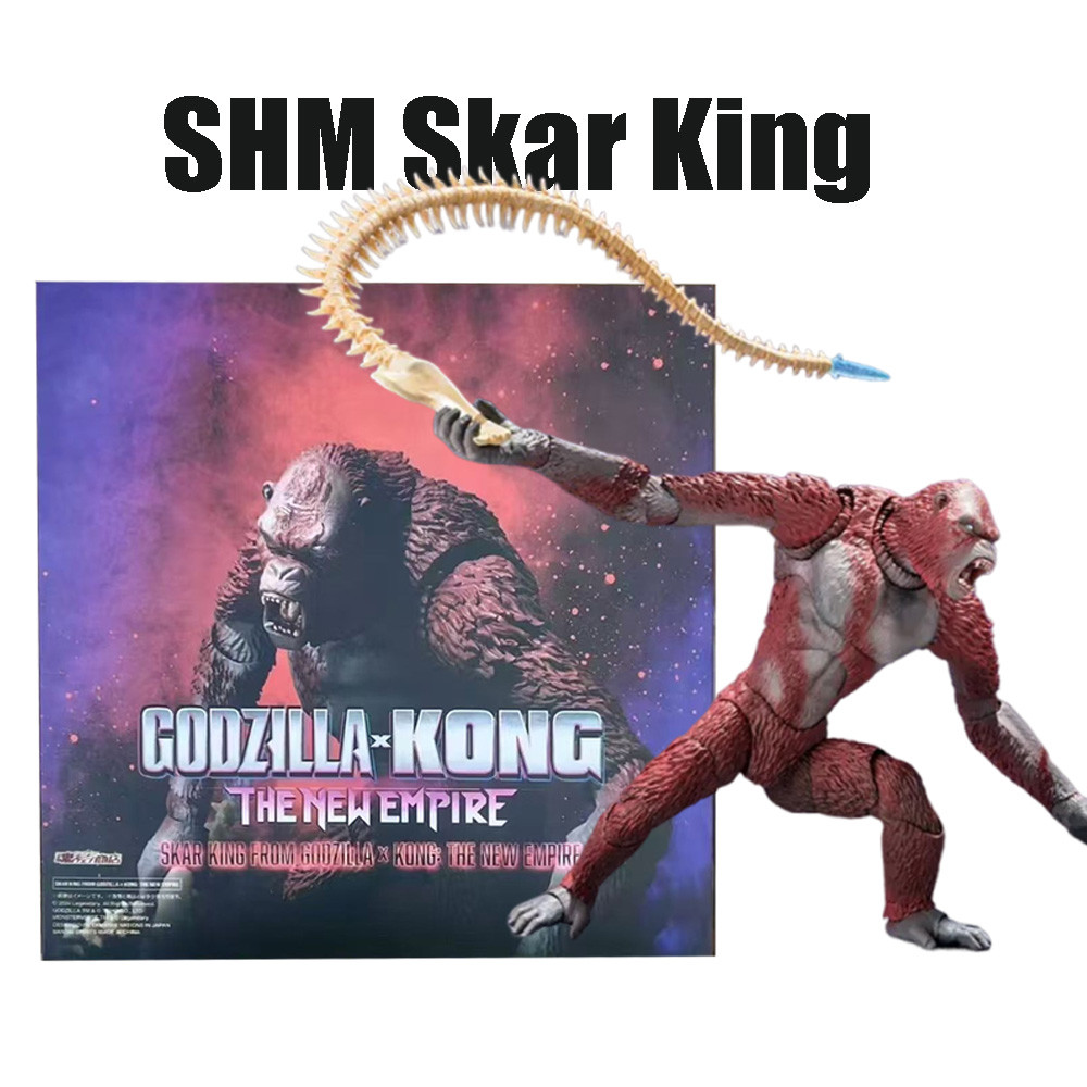 Action Figure Godzilla Vs Kong The New Empire Shm Skar King Godzilla 2024 Model Toys | Shopee ...