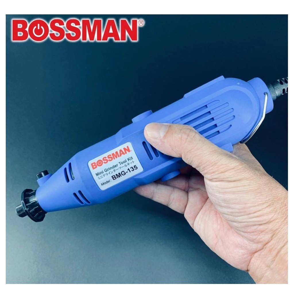 BOSSMAN BMG-135 l Mini Grinder Tool Kit Set l Rotary Tool Set Mini Die ...