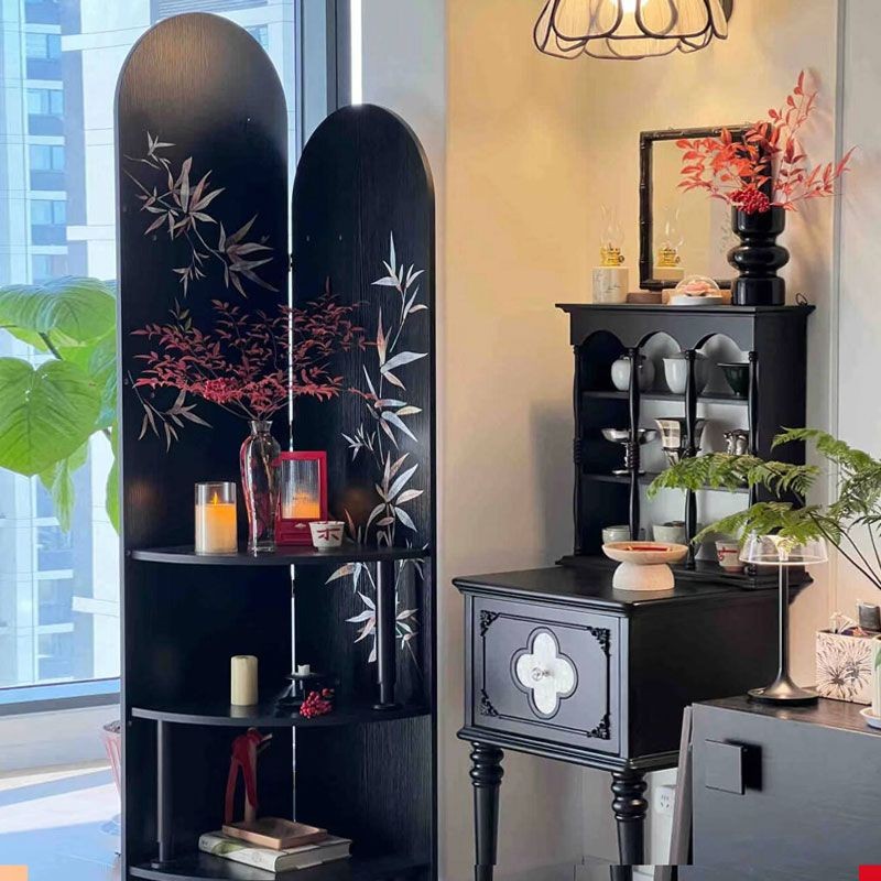 Triangle shelf/corner shelf/hall divider/living room shelf/bookshelf ...