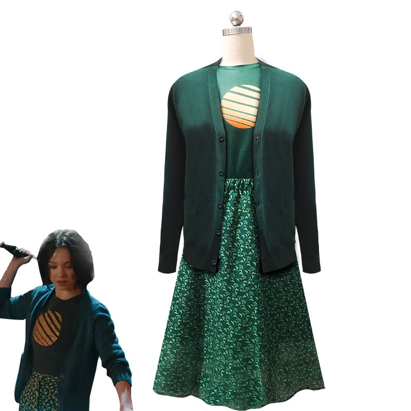 Minecraft Live Action Movie Natalie Cosplay Costume Halloween Outfit ...