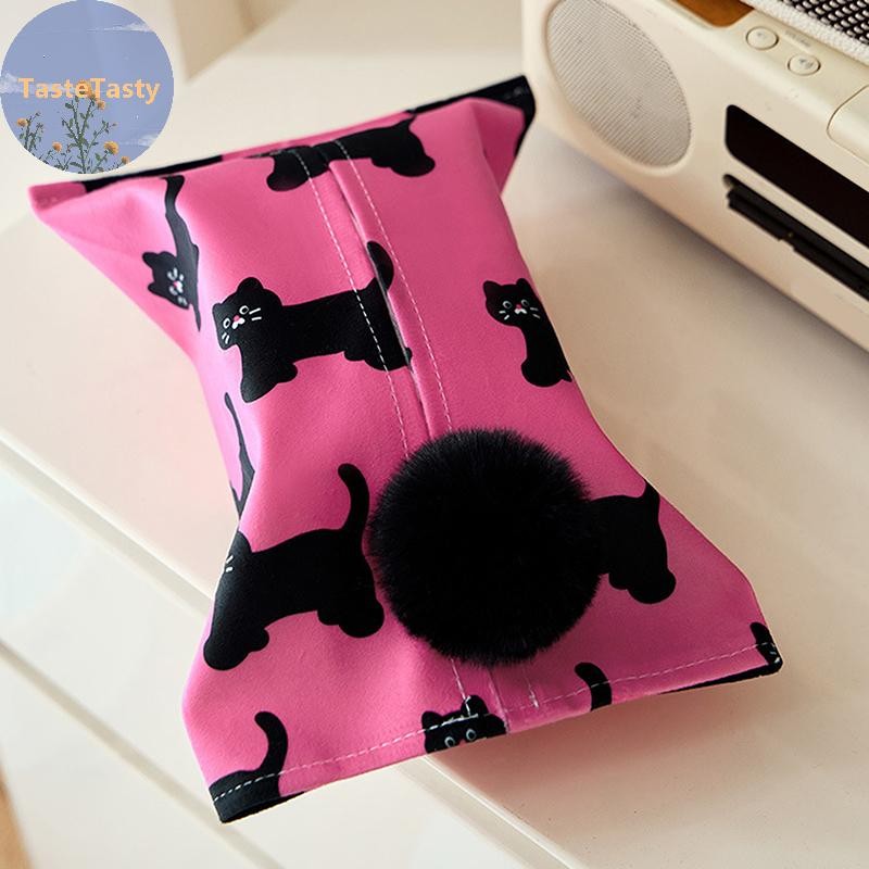 TasteTasty Cute Cartoon Girl Tissue Bag Car Tissue Box Living Room ...