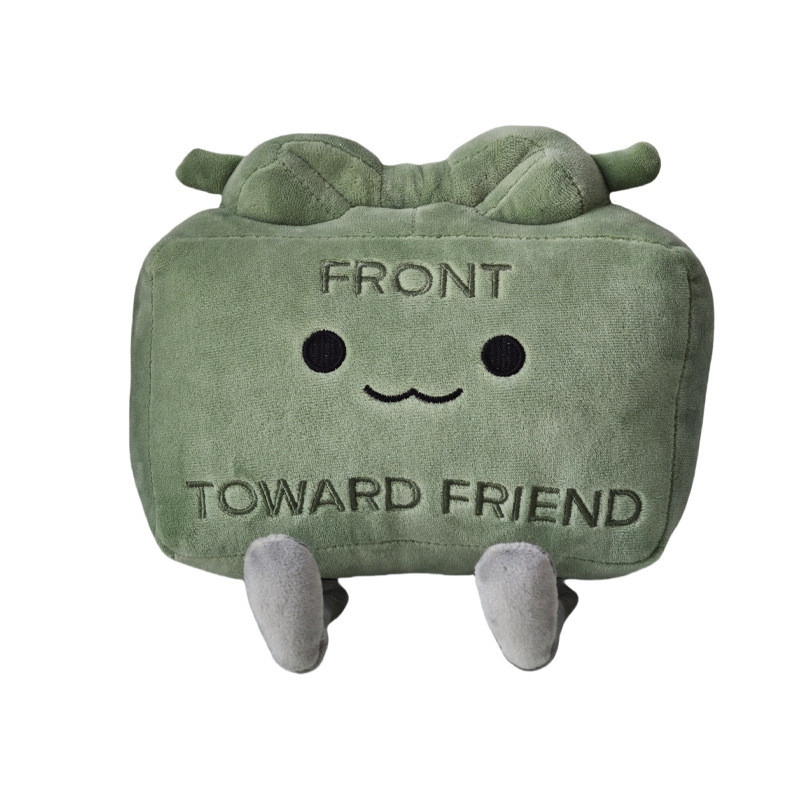 Clay The Claymore Plush Doll Toy 20cm Cartoon Cute Soft Small Square ...