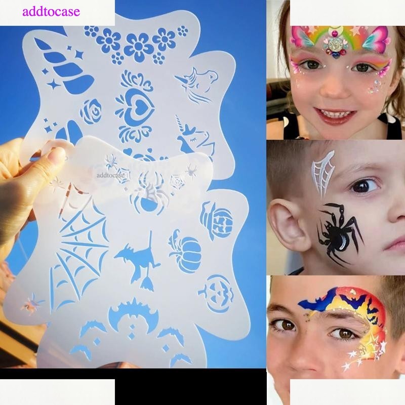 ATC Face Stencils Body Paint Template Painting DIY Template For Kids ...