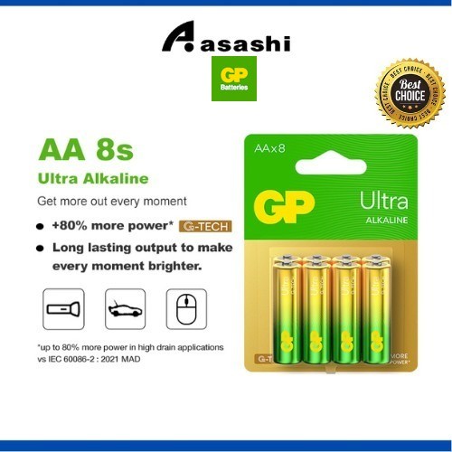 GP Ultra Alkaline Battery AA / AAA/ AAAA | Shopee Malaysia
