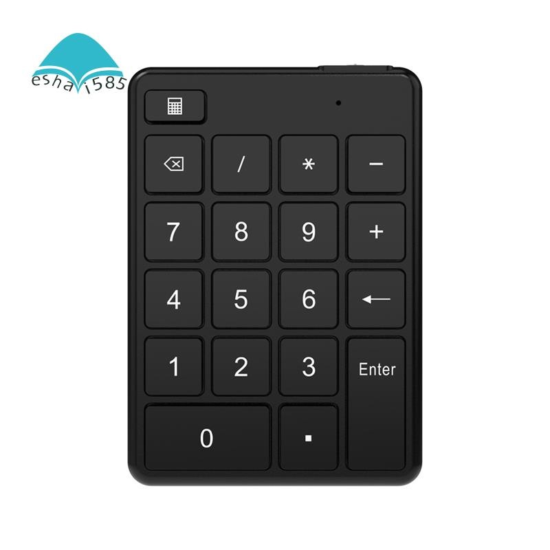 19 Keys Universal Bluetooth Wireless Numeric Keypads Mini Numpad ...
