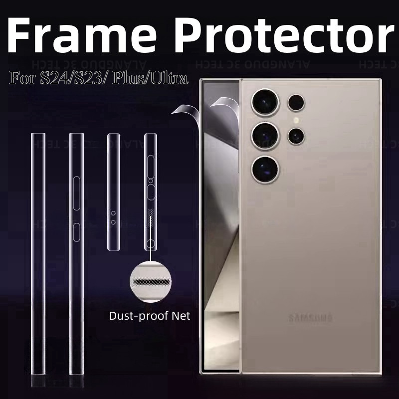 Samsung Galaxy S23 S24 Plus Ultra Side Matte Protector Film Hydrogel ...