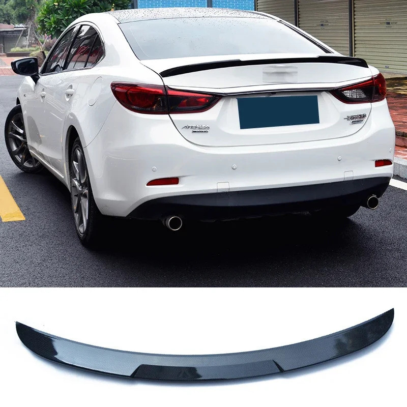 Trunk Spoiler Type RB Auto Rear Trunk Wing Refit Accessories ABS Plastic Spoiler for Mazda 6 ...