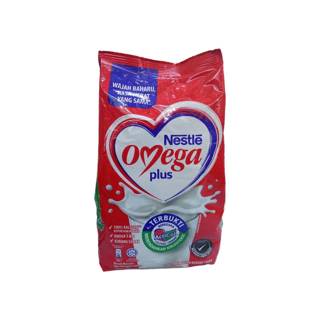 (CLEARANCE) NESTLE OMEGA PLUS 600G (EXP: 11/2024) | Shopee Malaysia