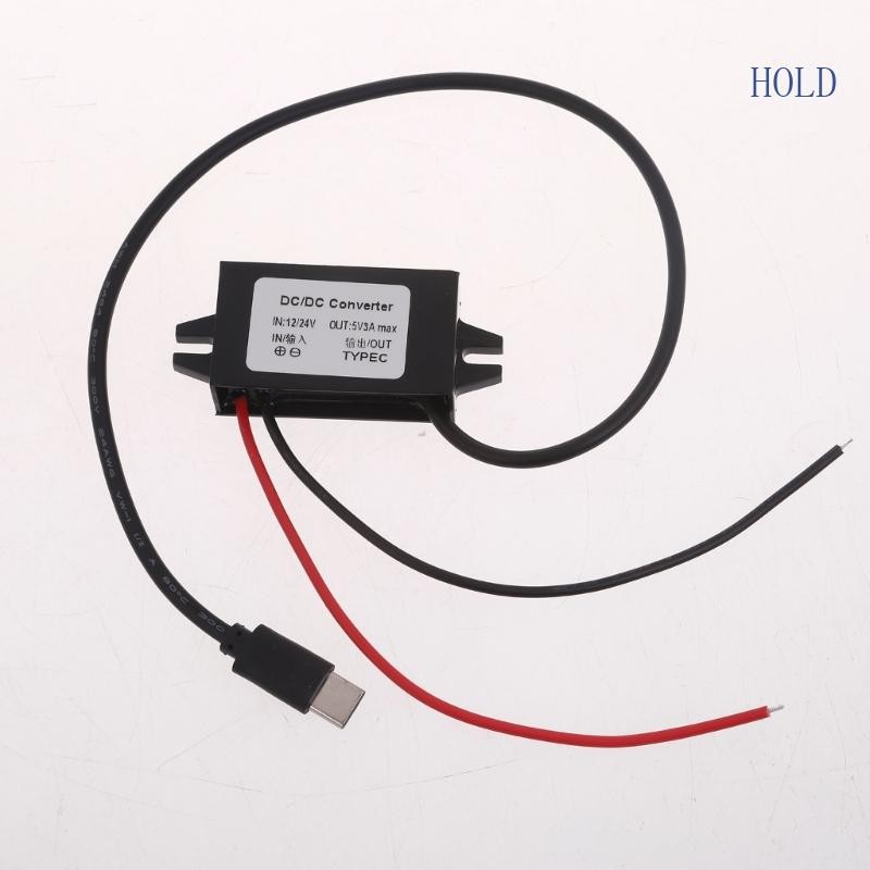 ACE 12V to 5V USB C Converter DC12V to Type C 5V 3A USB Buckk Module ...