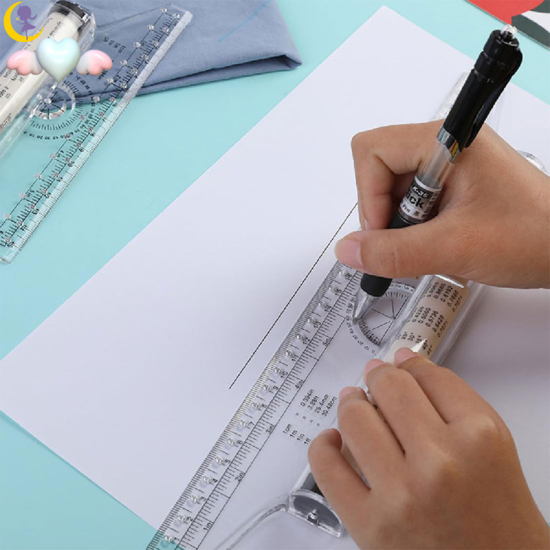 1 PCS Parallel Rolling Ruler 15cm Rolling Parallel Ruler Parallel ...