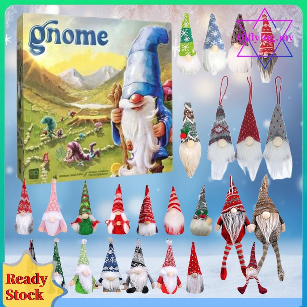 2024 Christmas Gnome Holidays Advent Calendar 24 Days Xmas Countdown ...