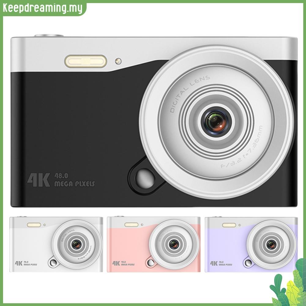keepdreaming 4K Beginners Vlogging Camera Auto Focus Kids Campus Selfie ...