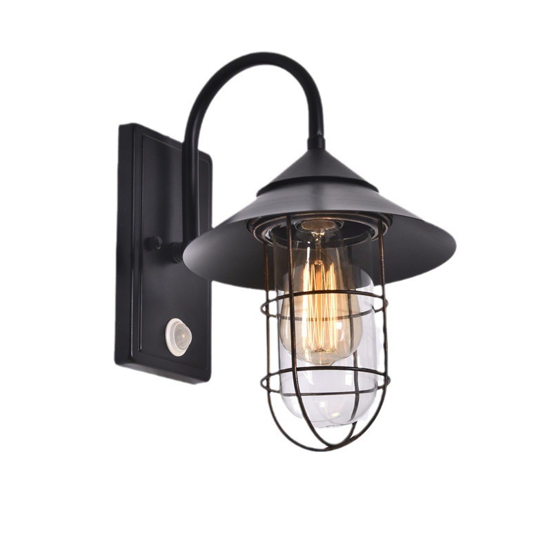 Human Body Sensor Wall Lamp Balcony Outdoor Aisle Sensor Lamp Wall Lamp ...