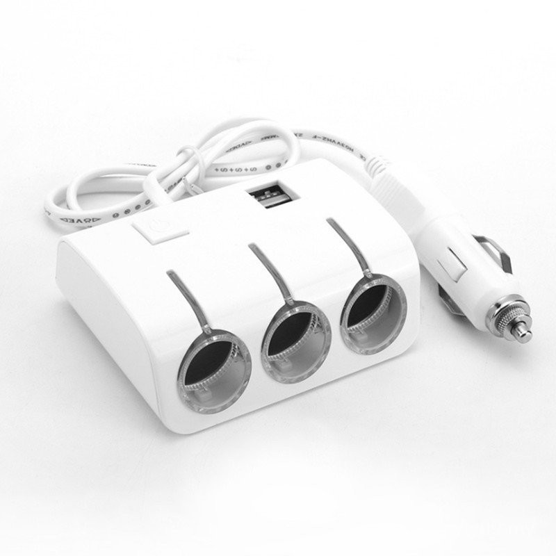 Car Cigarette Lighter Adapter Multi-purpose Car One-to-two Conversion ...