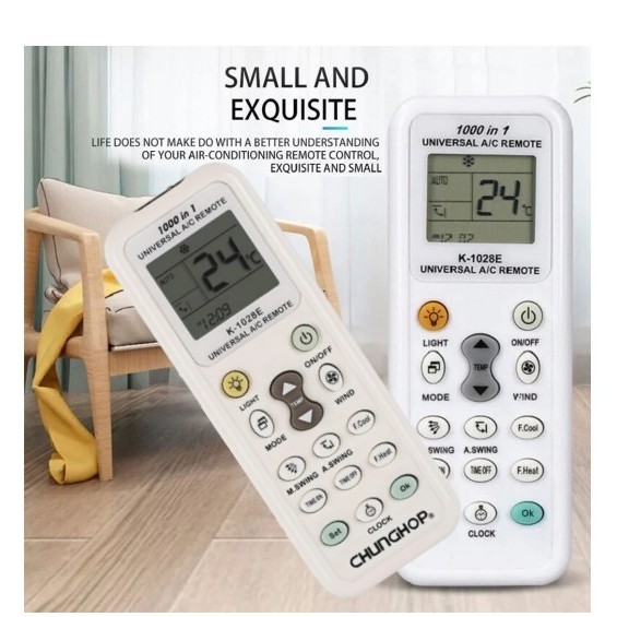 365DIY Universal Aircond Remote Control 100% Original CHUNGHOP 1000 in ...